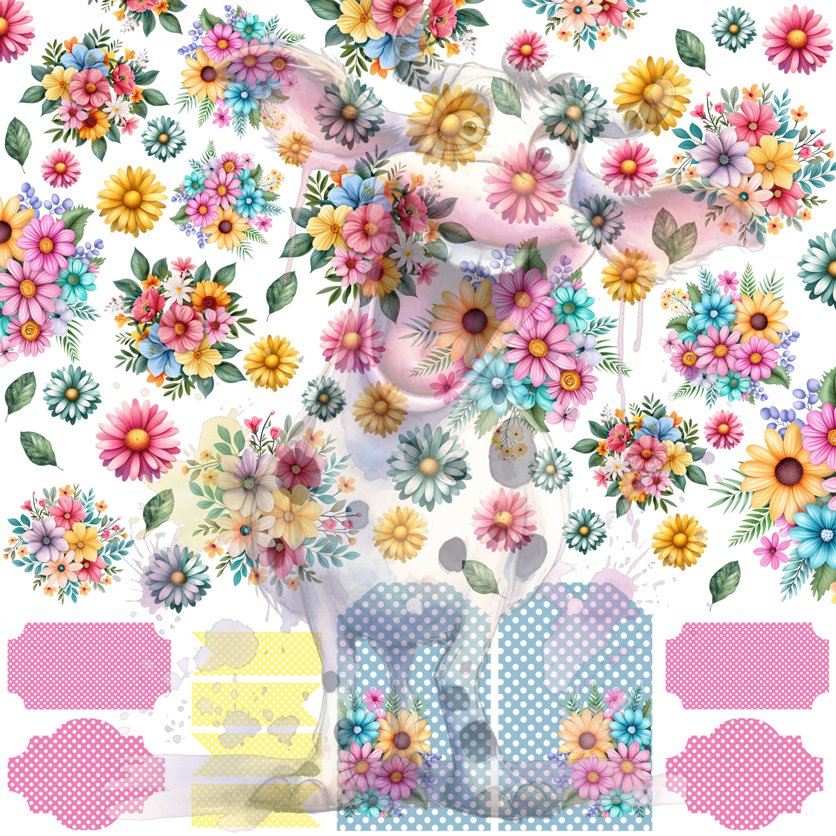 Colourful Daisy 09 – Created By You Paper Crafts