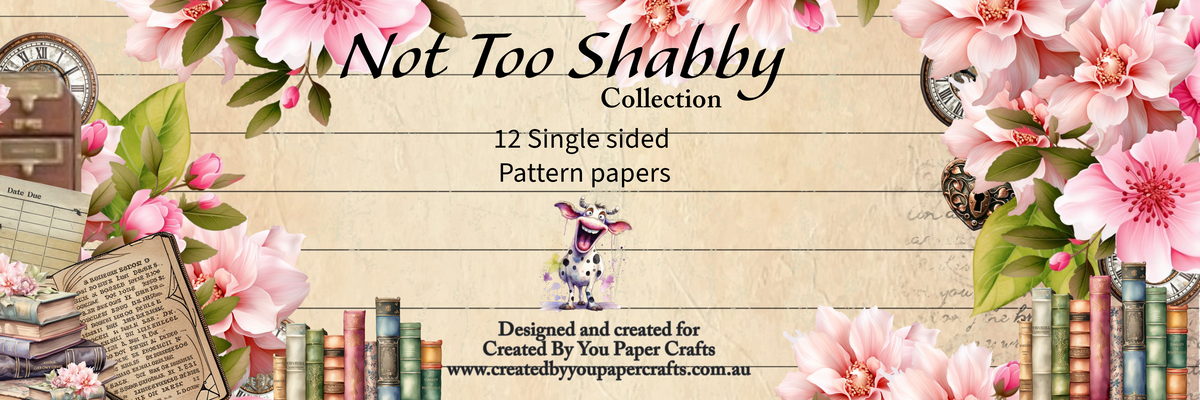 Not Too Shabby - 12x12 Paper Pack – Created By You Paper Crafts
