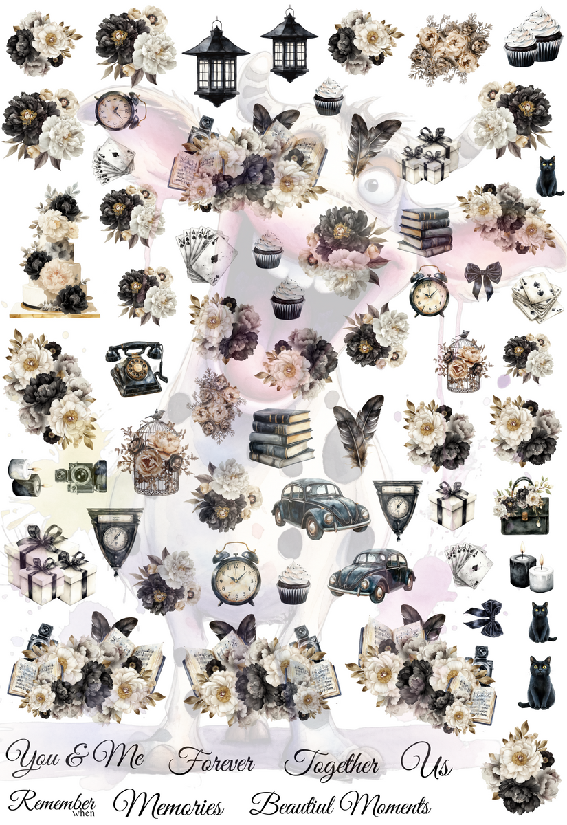 Captured Elegance - Embellishment Cut Ups – Created By You Paper Crafts