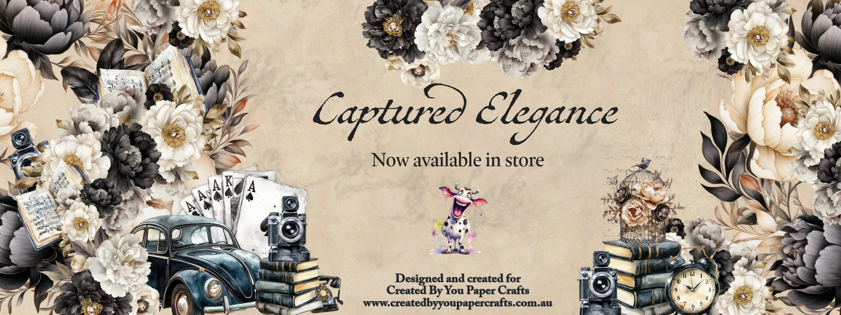 Captured Elegance - 8x8 Paper Pack – Created By You Paper Crafts