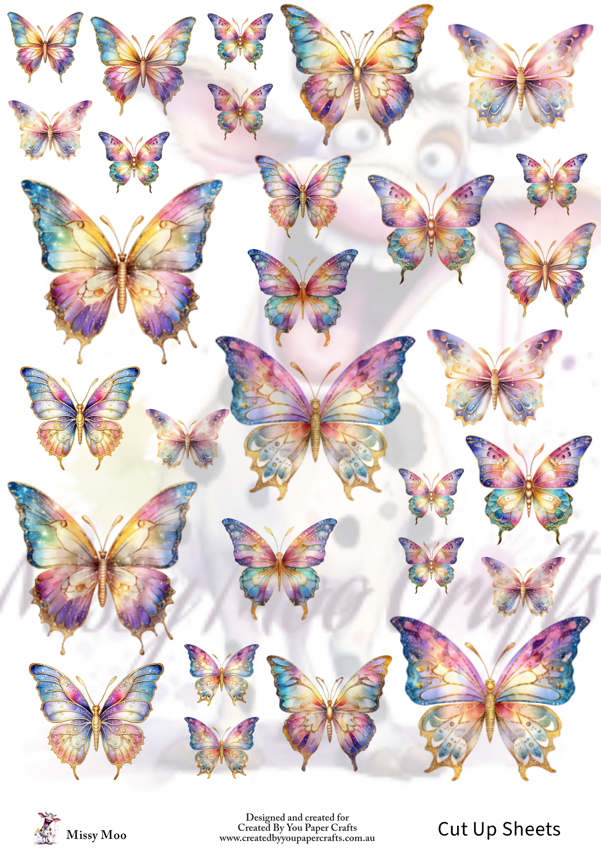 A4 Cut Up Sheets – Created By You Paper Crafts