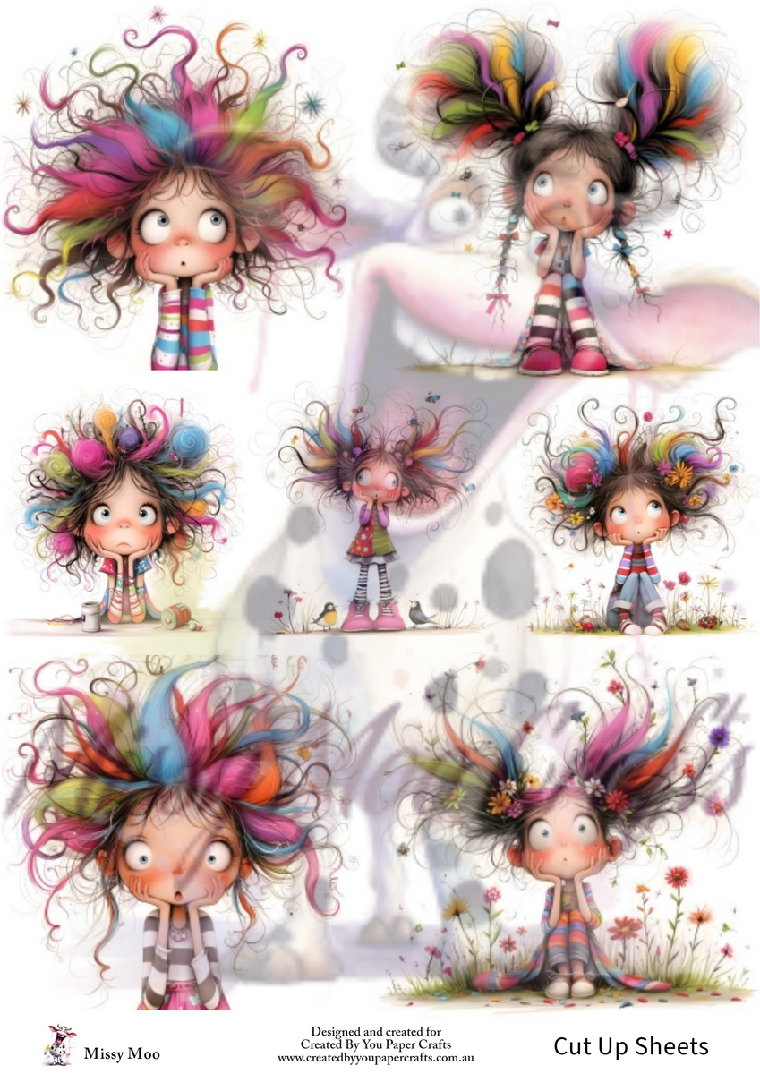 A4 Cut Up Sheets - 40 – Created By You Paper Crafts